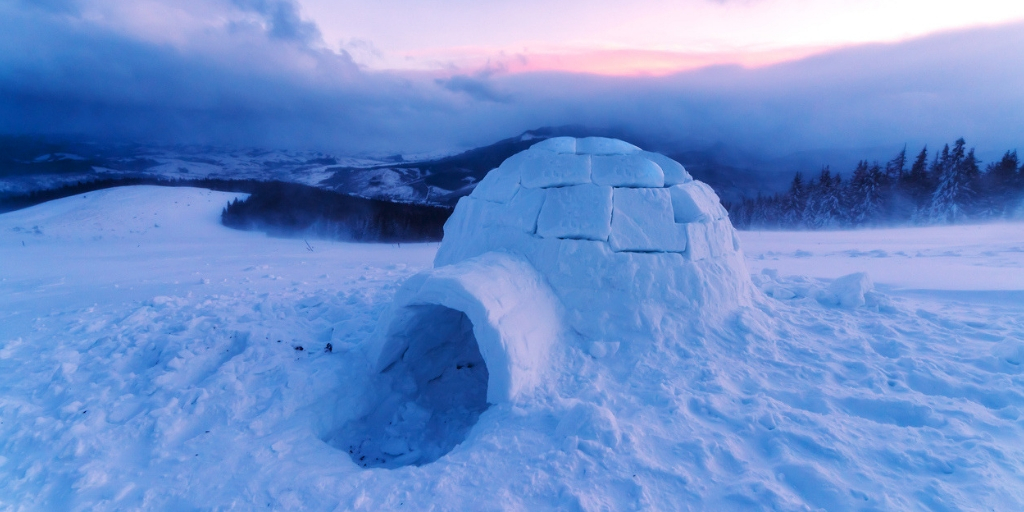Schlafen im Iglu - Gutschein ab 169,90€ pro Person inkl. Fondue