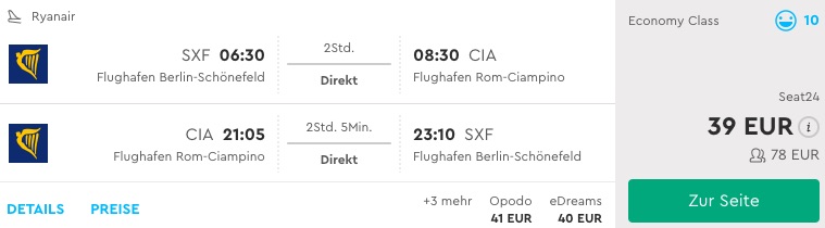 Kurztrip nach Rom - 3 Tage schon für 79€ mit Flug & Unterkunft